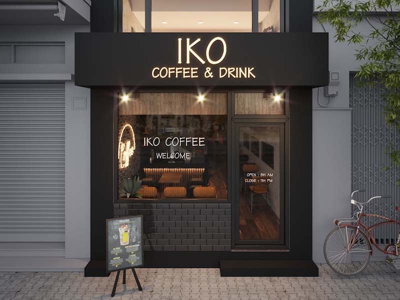 Quán Iko Coffee - 98 Phan Đăng Lưu - Hải Phòng - Topin